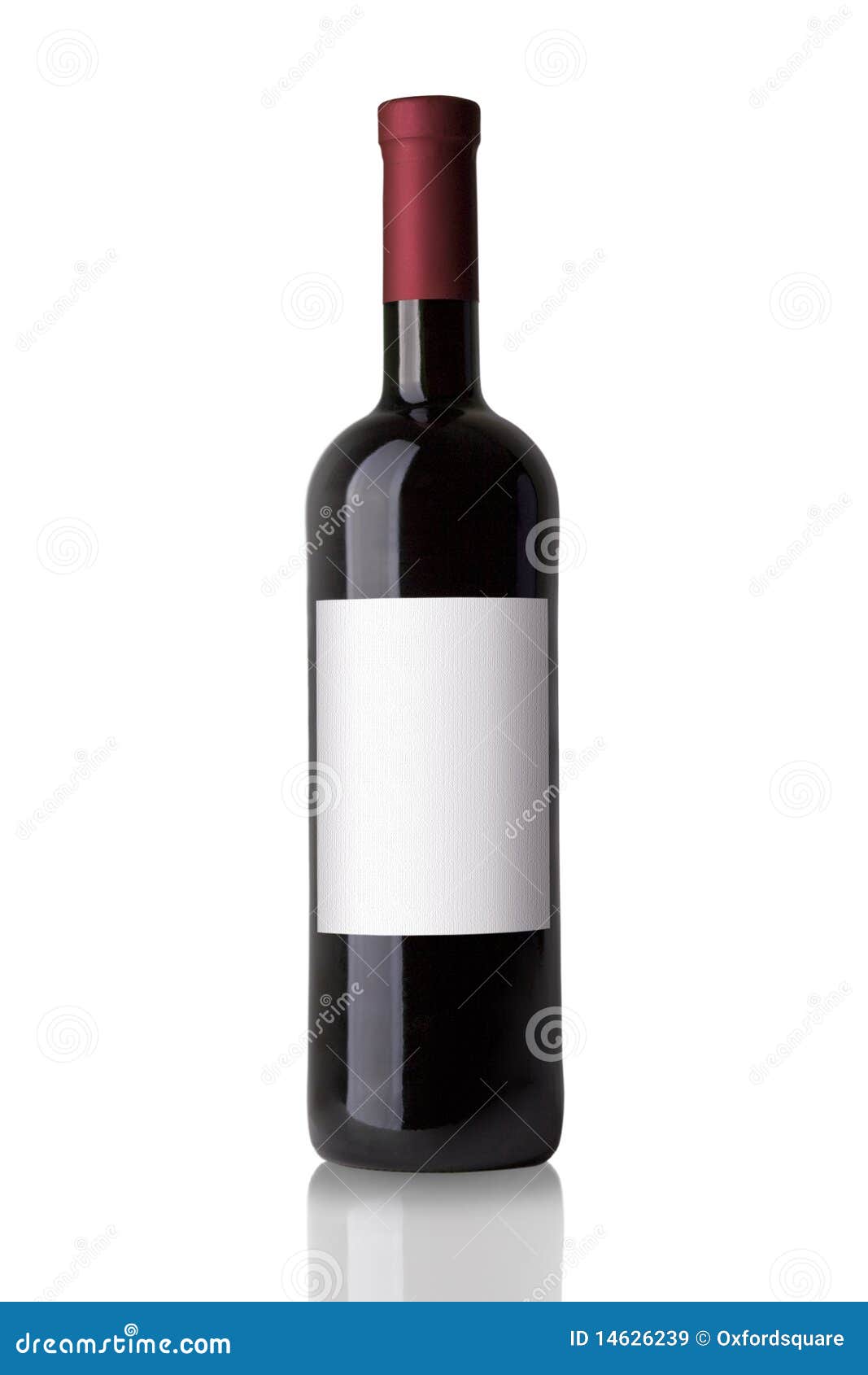 Red wine bottle stock image. Image of label, close, wine - 14626239
