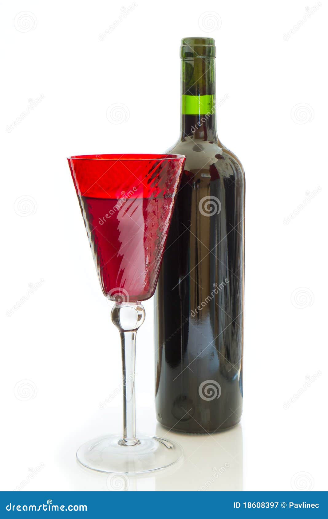 Red wine bottle with glass stock image. Image of liquid - 18608397