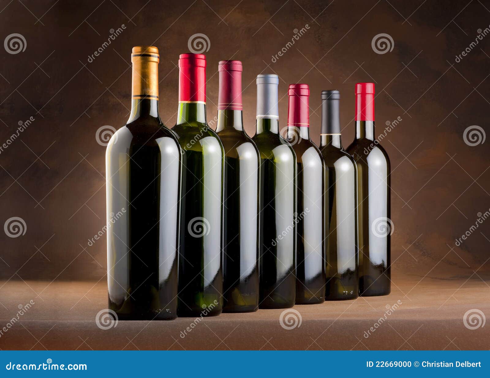 Red wine bottles stock photo. Image of culture, lifestyle - 22669000