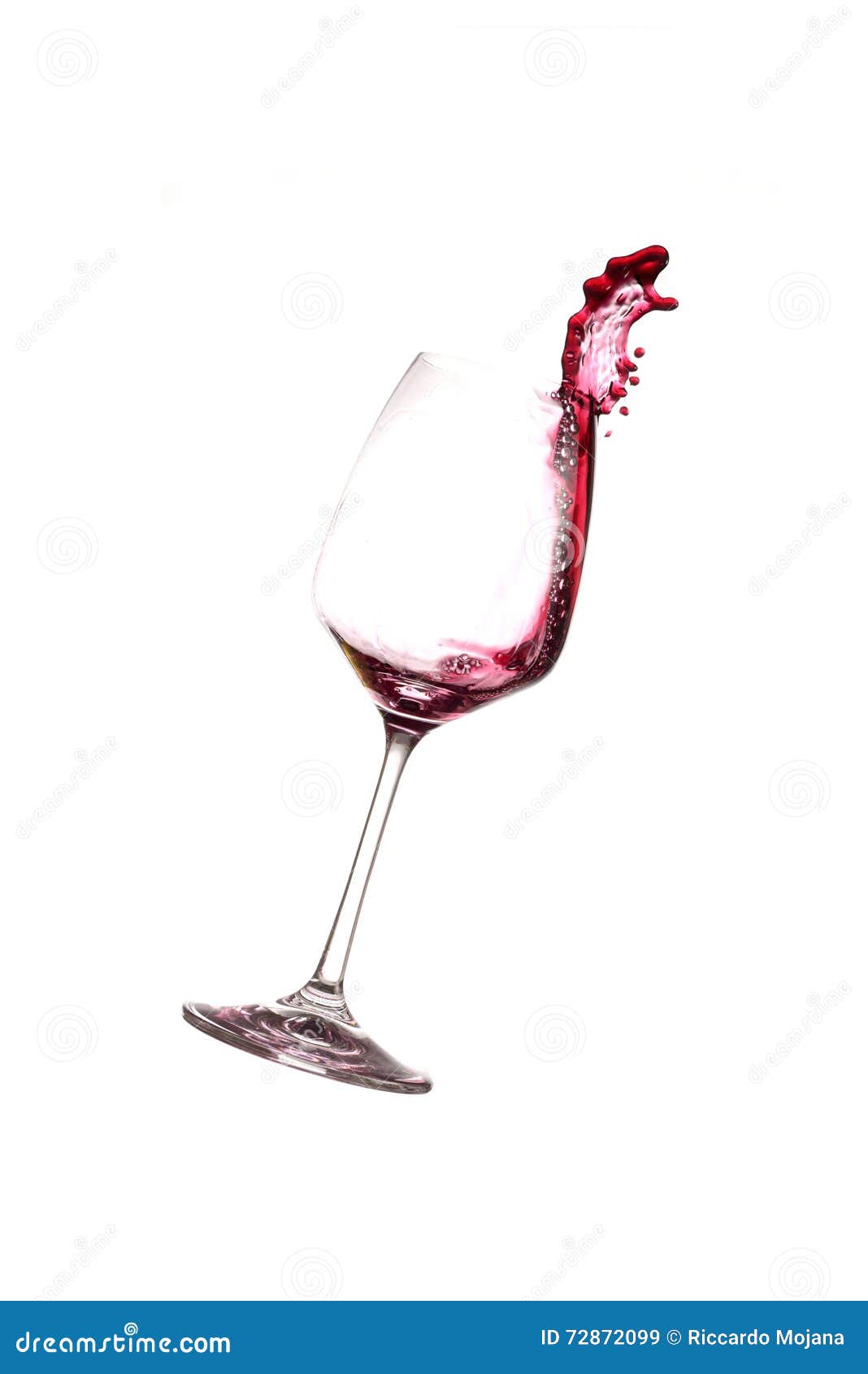 Red Wine In Falling Glass Royalty-Free Stock Photography ...