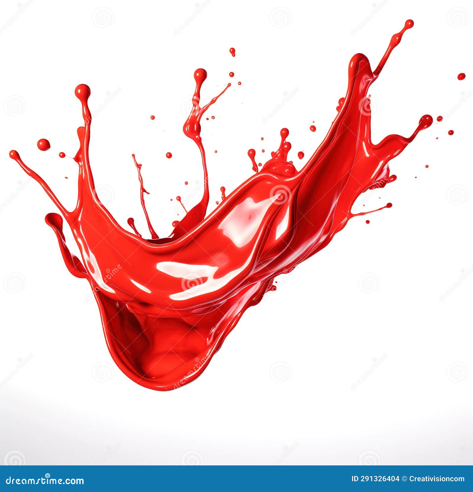 Red Wine Liquid Splash in White Background. Thick and Glossy, Creating ...