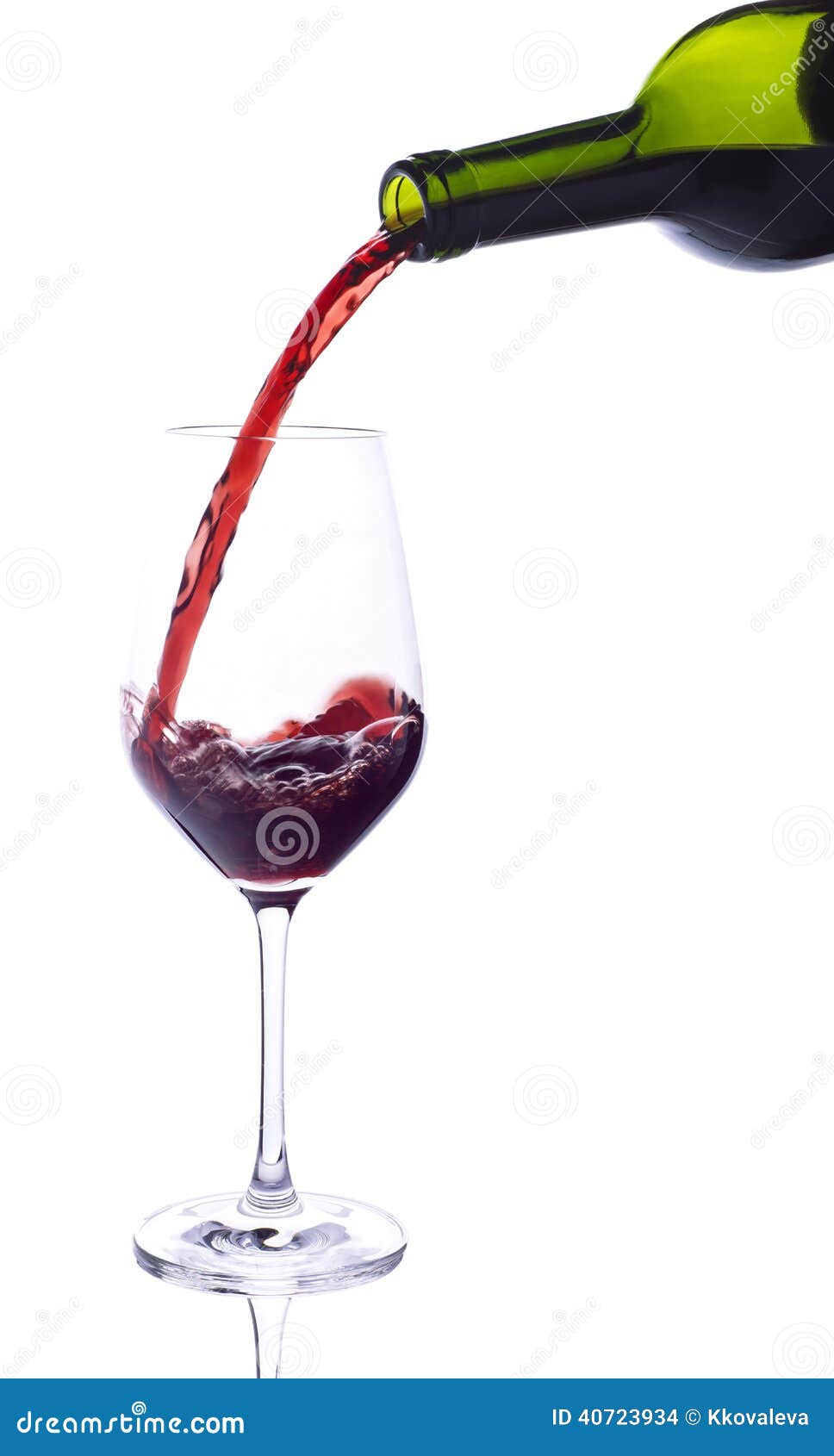 Red Wine Pouring from Bottle Stock Photo - Image of drink, glass: 40723934