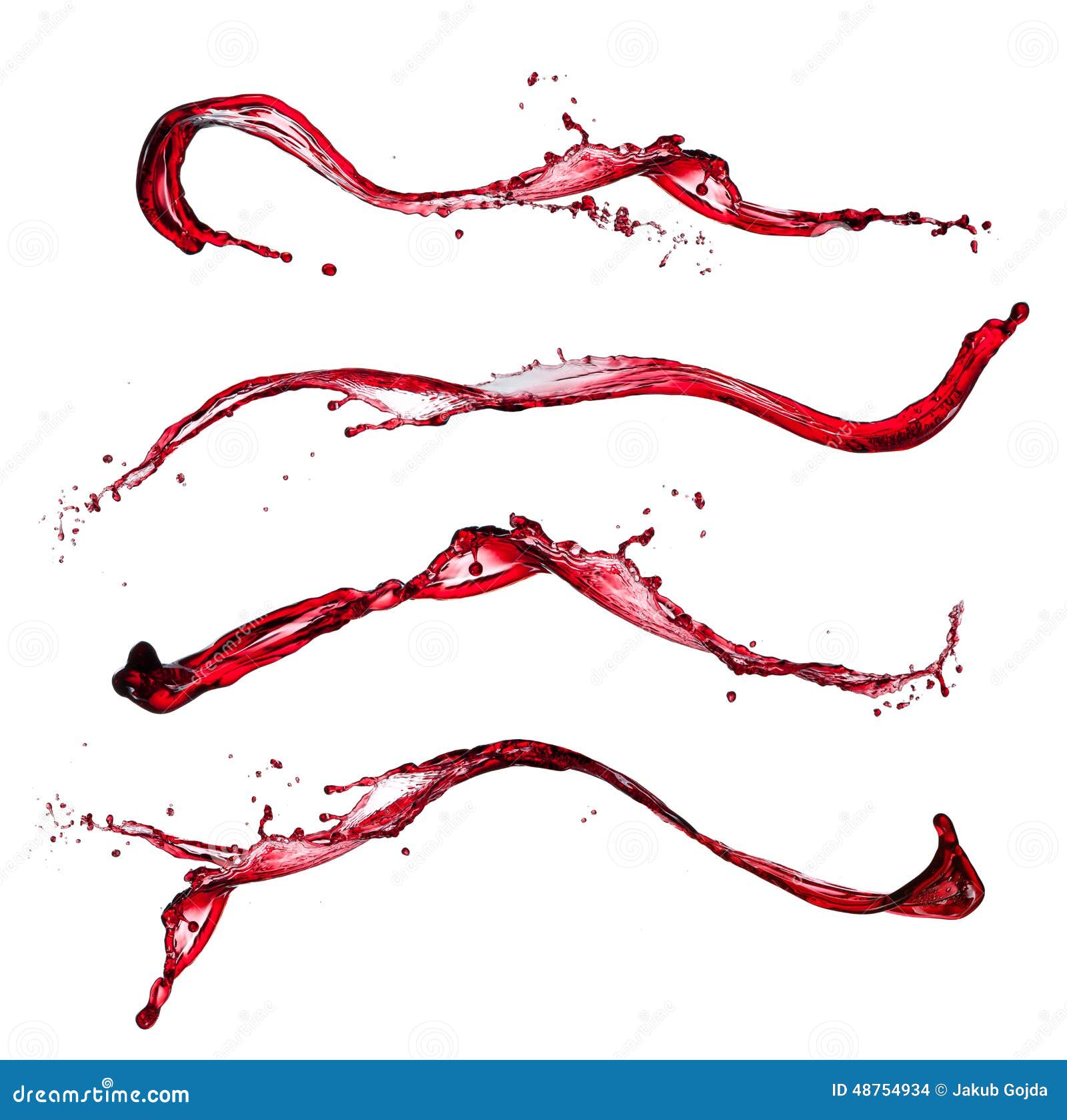 Red wine splashes stock photo. Image of filling, spewed - 48754934