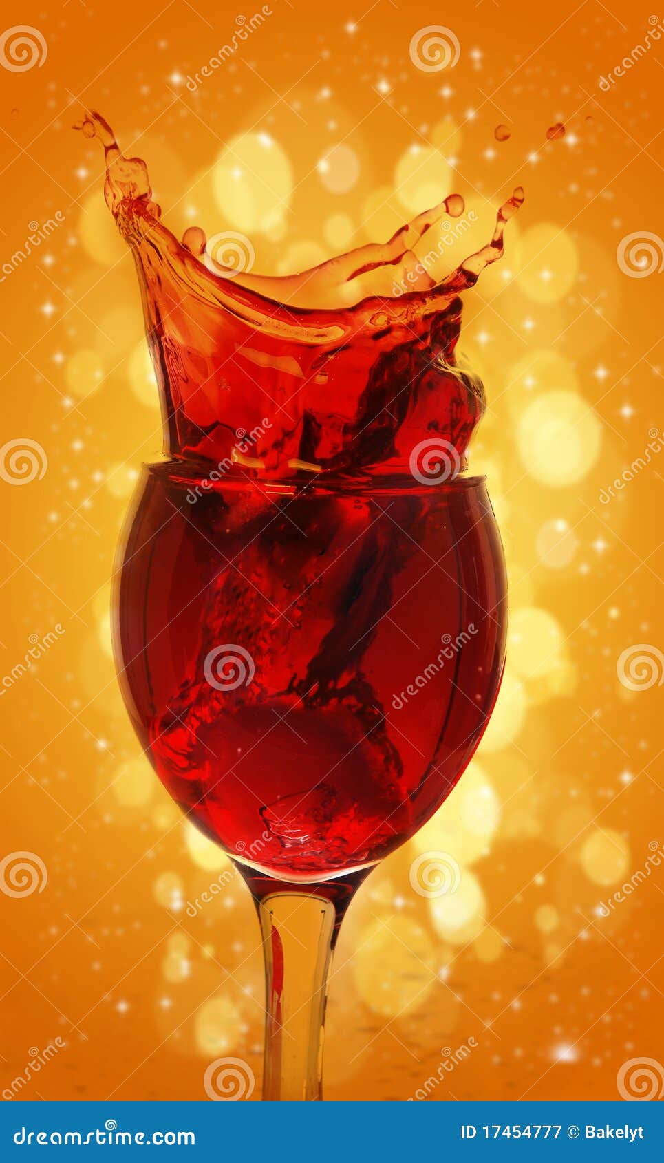 Red wine splashing out stock image. Image of isolated - 17454777