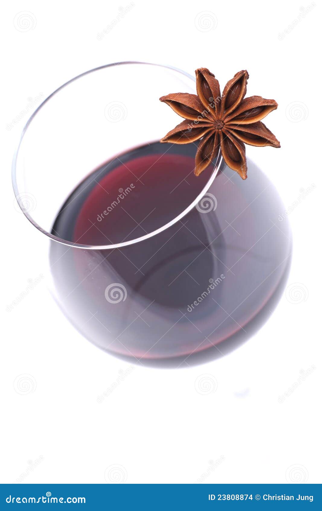 Red wine, star anise stock photo. Image of anise, wine - 23808874