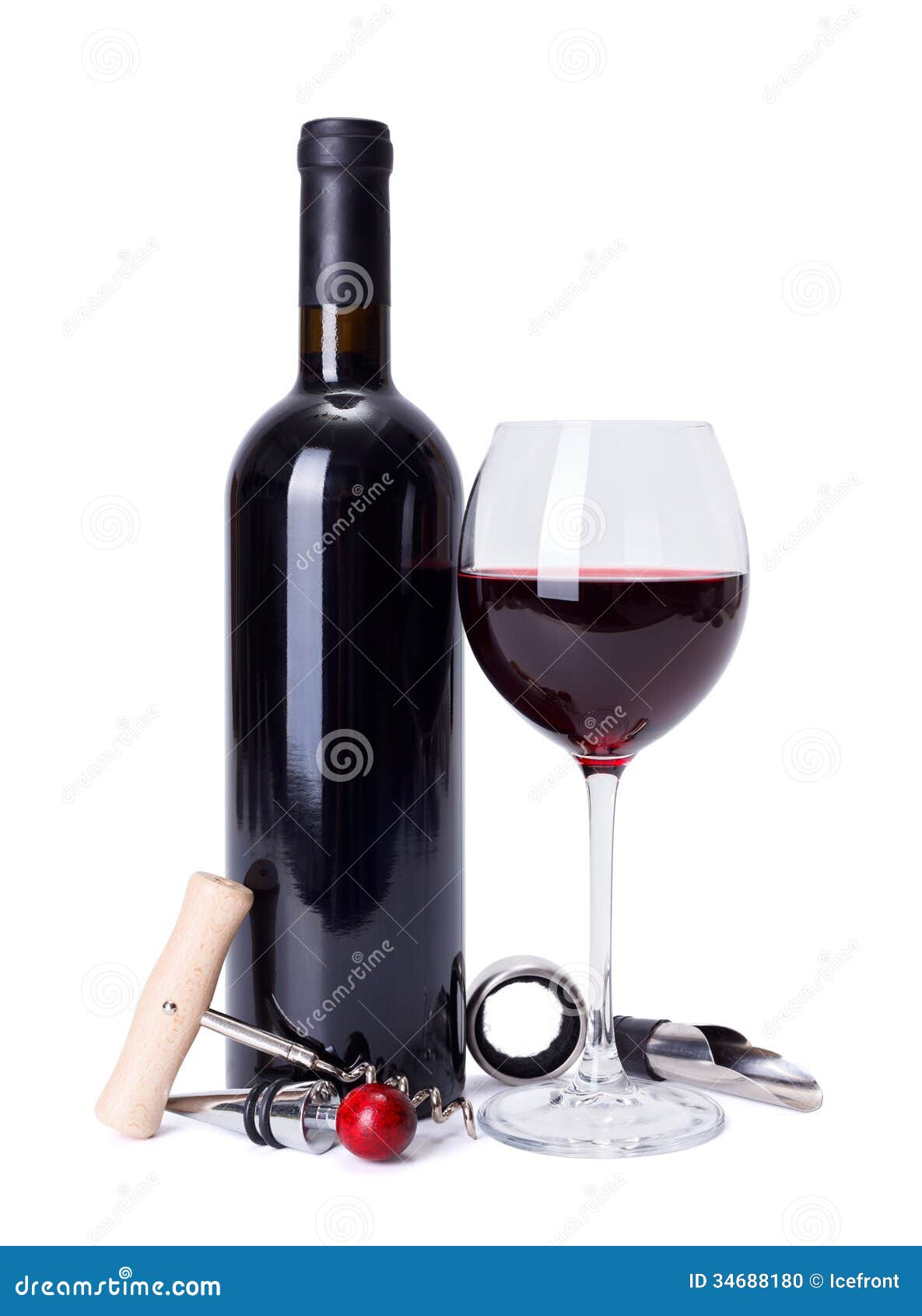 Red wine and tools stock photo. Image of oenology, white - 34688180