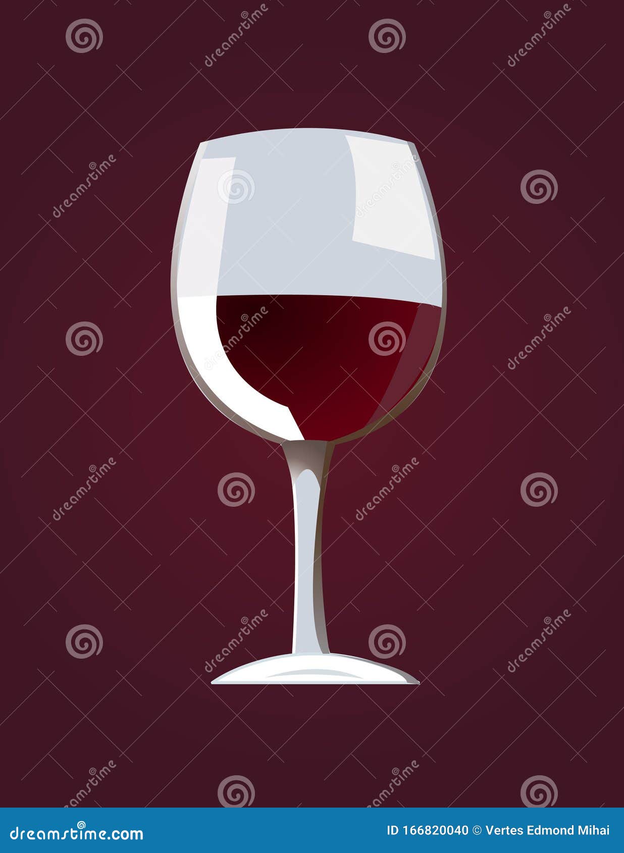 Red Wine Vector Illustration Stock Vector - Illustration of cabernet ...