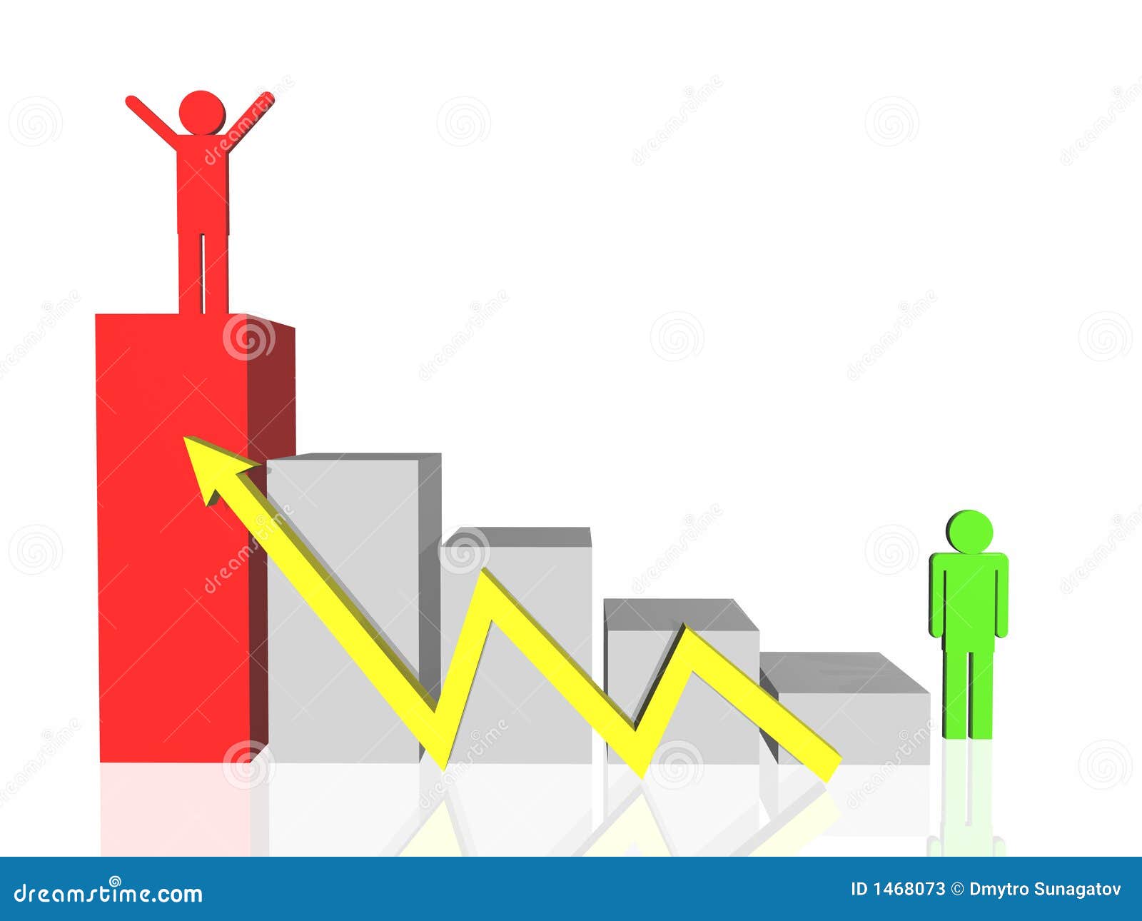 Red winner stock illustration. Illustration of financials - 1468073