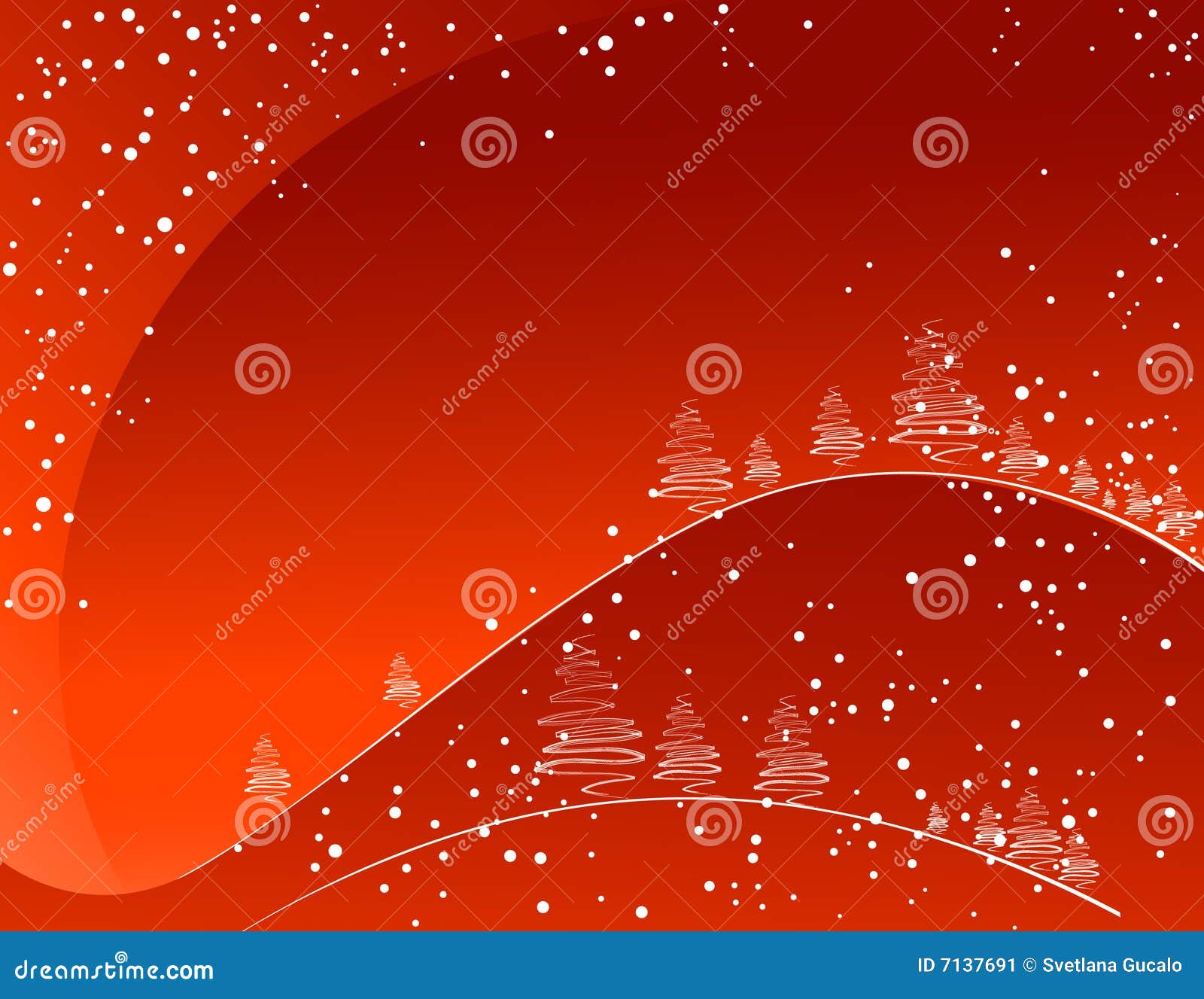 Red winter background stock vector. Illustration of cold - 7137691