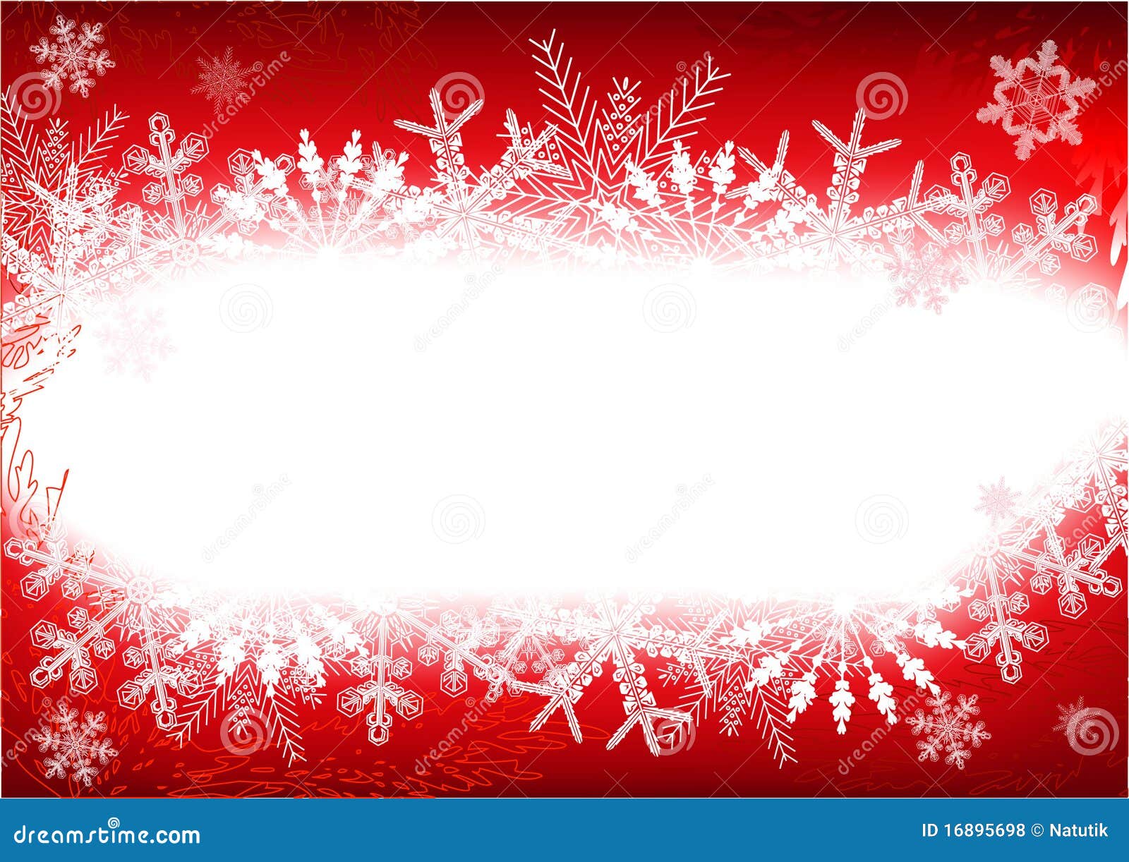 Red Winter frame stock vector. Illustration of frozen - 16895698