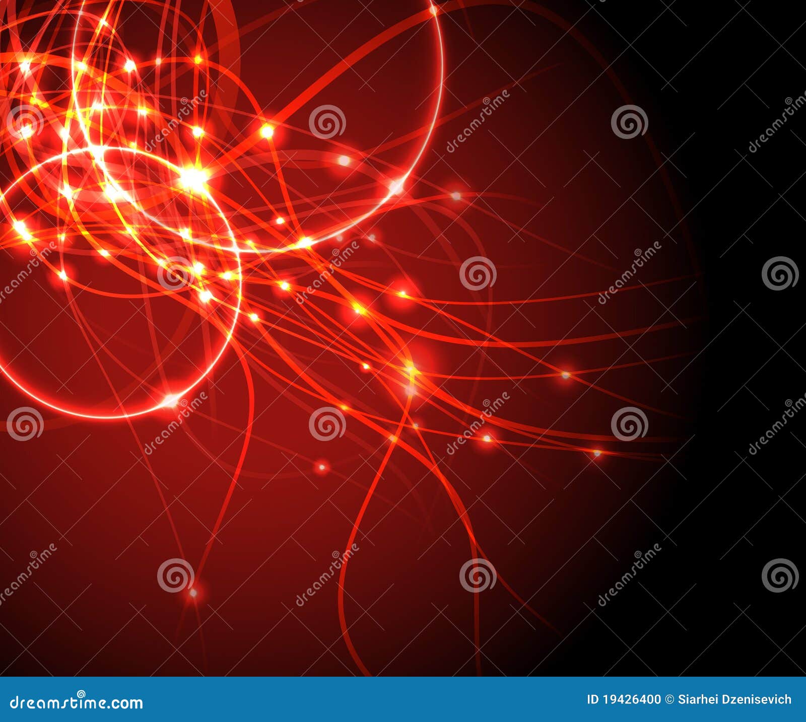 Red Wire - Internet Background Stock Vector - Illustration of digital ...