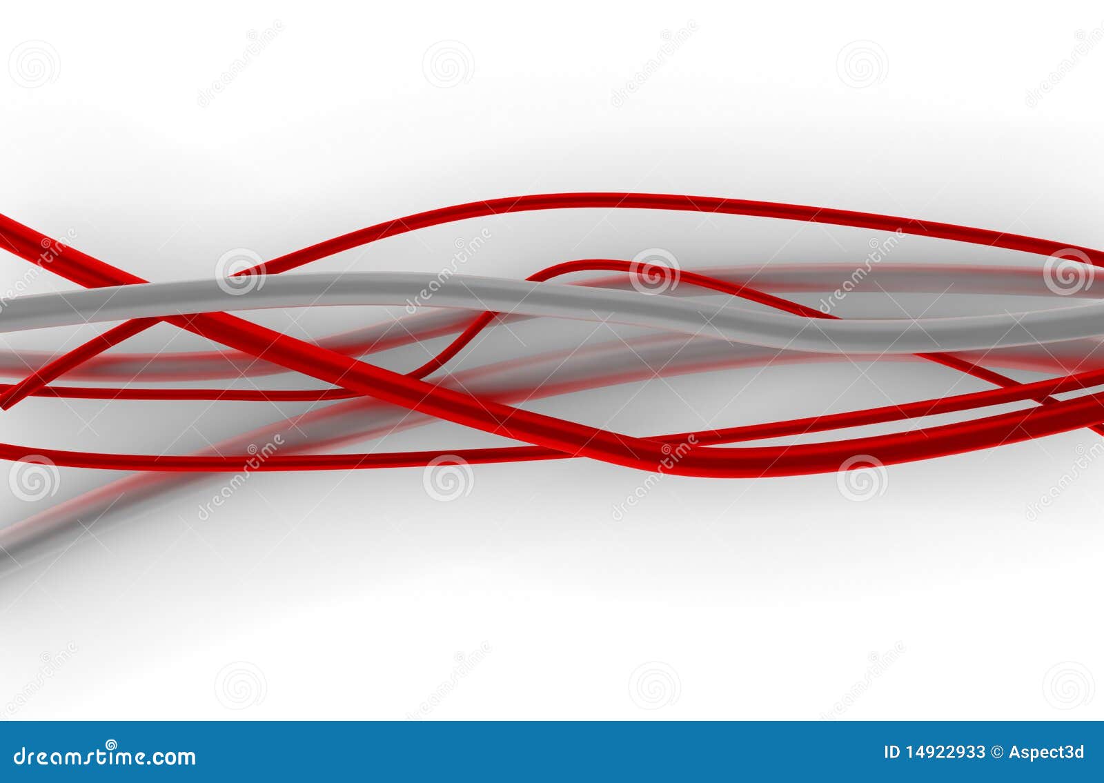 Red wires stock illustration. Illustration of background - 14922933