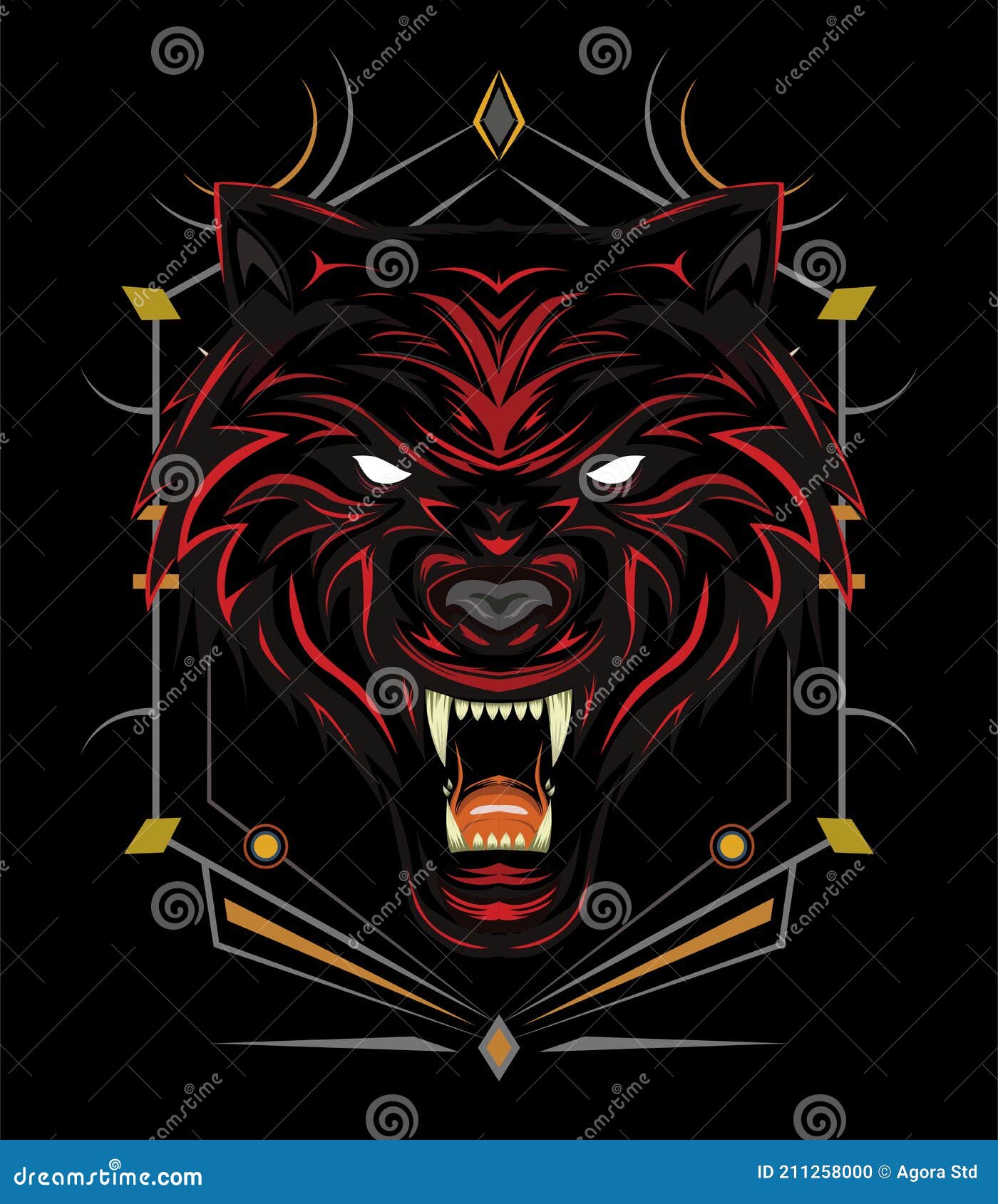 Red Wolves Logo