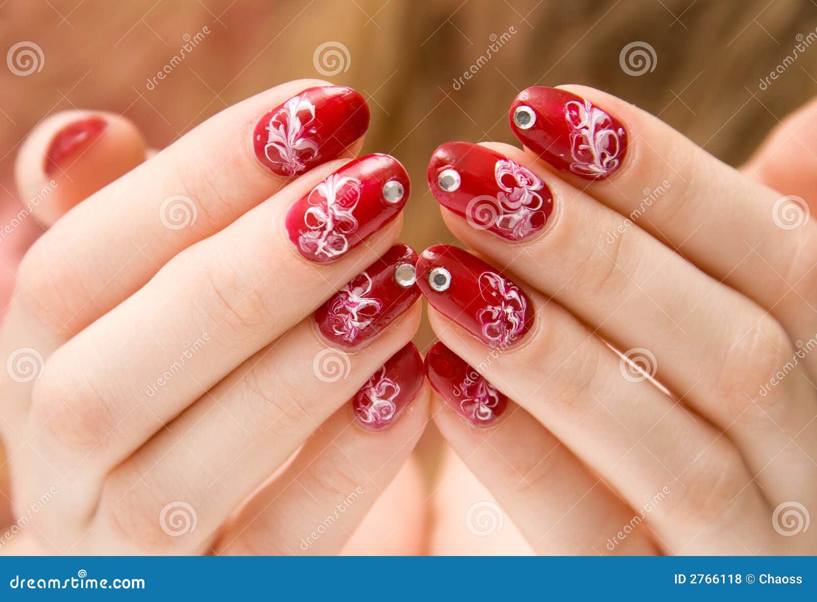Red woman nails stock photo. Image of beauty, adornment - 2766118
