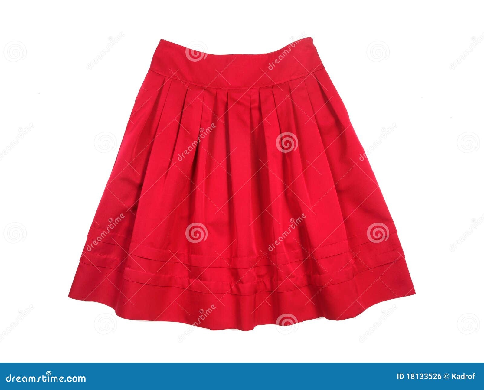 Red women skirt stock photo. Image of textile, classic - 18133526