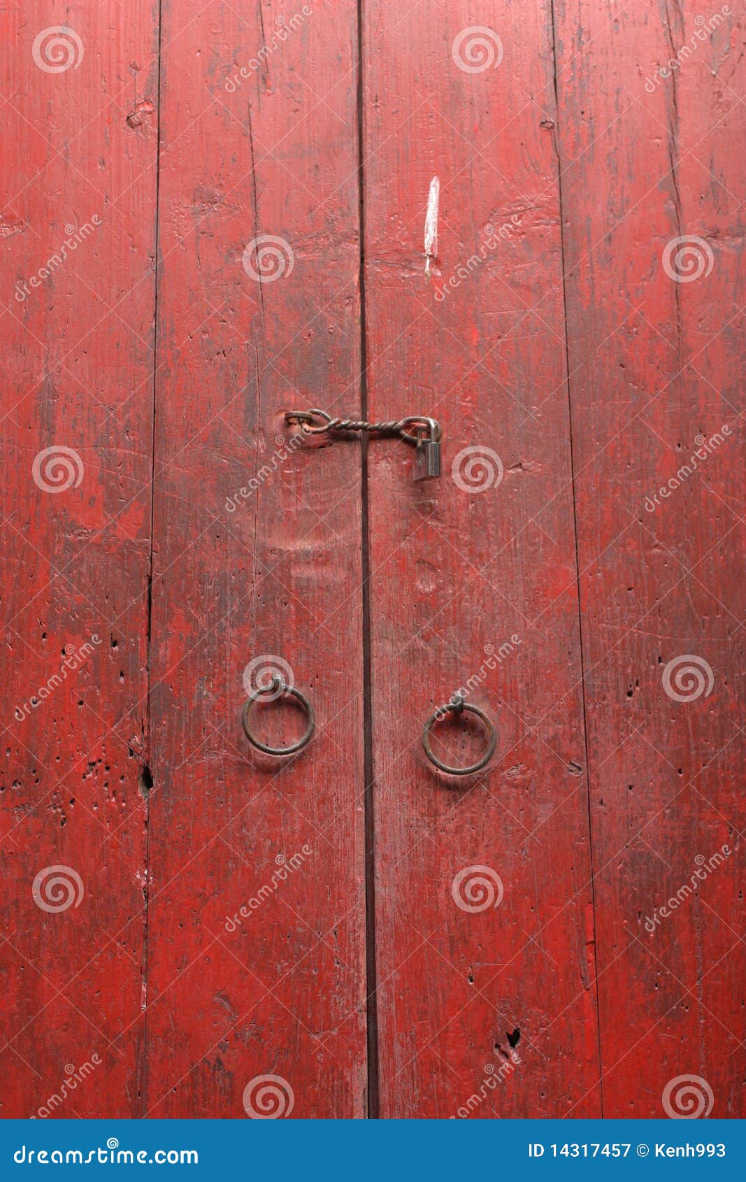 Red wood gate stock image. Image of entrance, decoration - 14317457