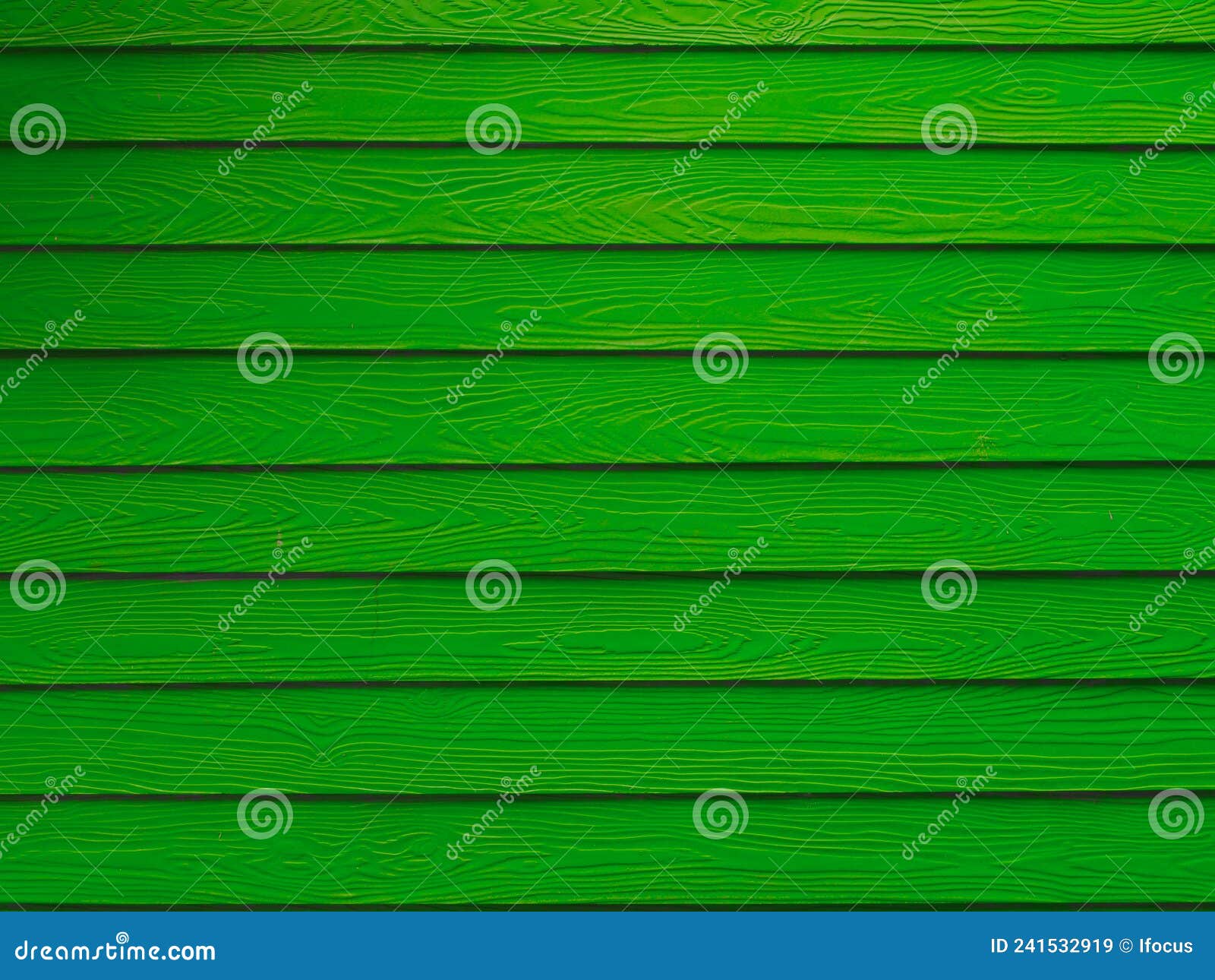 Horizontal Green Wooden Slats Background Stock Image - Image of wooden ...