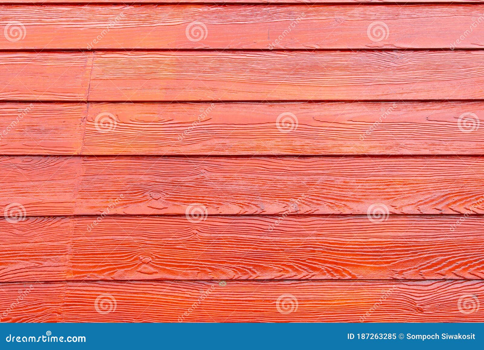 Red Wooden Wall Texture Background Stock Image - Image of paint, board ...