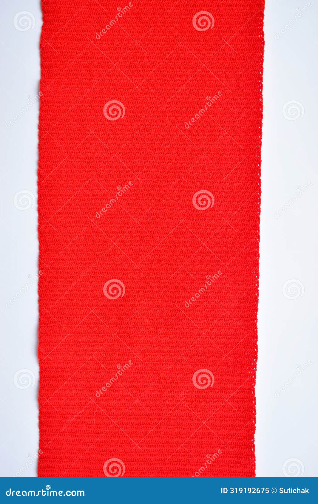 Red Wool Knitted Yarn Texture, Woolen Fabric on White Background Stock ...