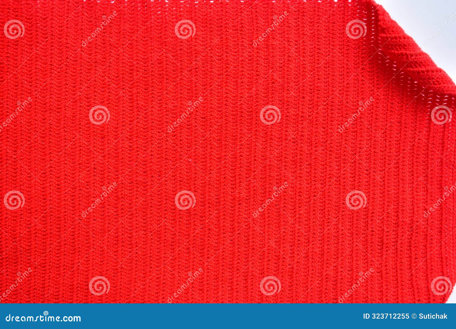 Red Wool Knitted Yarn Texture, Woolen Fabric on White Background Stock ...