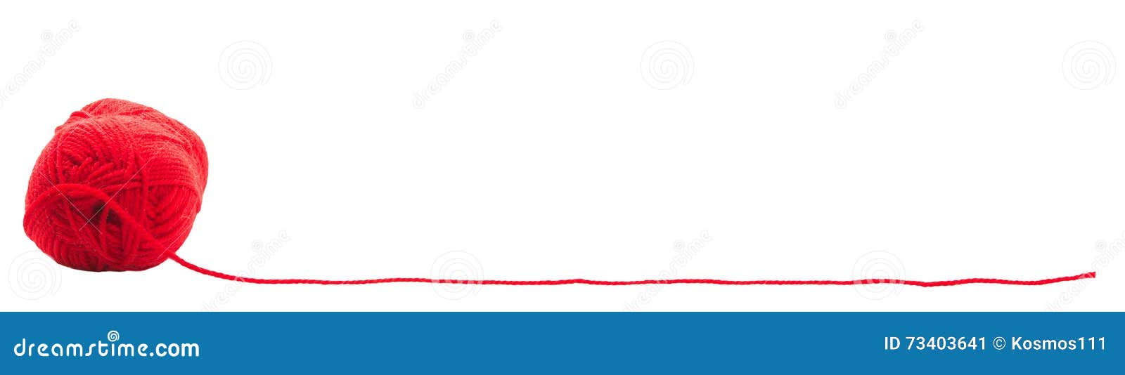 Red Woolen Thread and Place Stock Image - Image of clew, colorful: 73403641