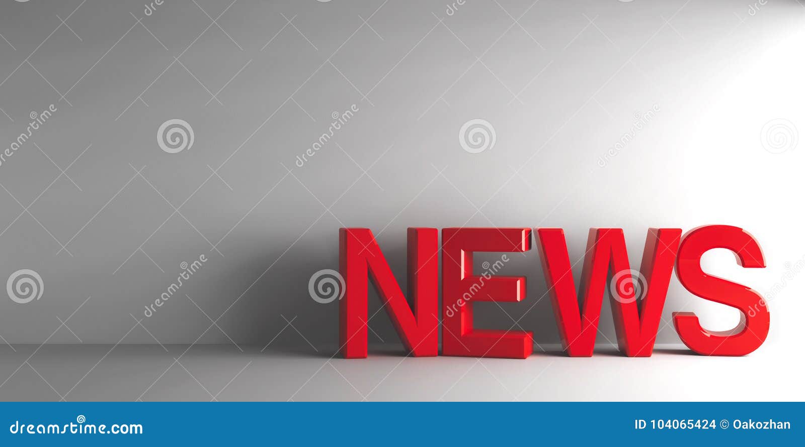 Red word News stock illustration. Illustration of network - 104065424
