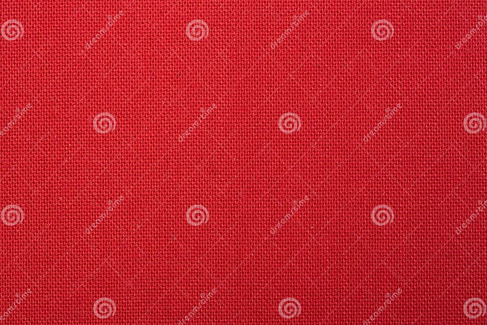 Red Woven Fabric Texture Background Stock Image - Image of weave ...