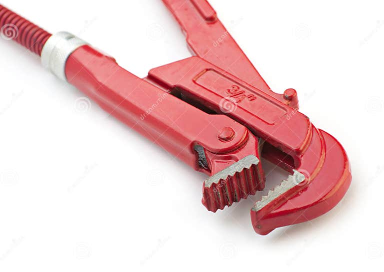 Red wrench stock photo. Image of adjustable, metal, adjusting - 26166924