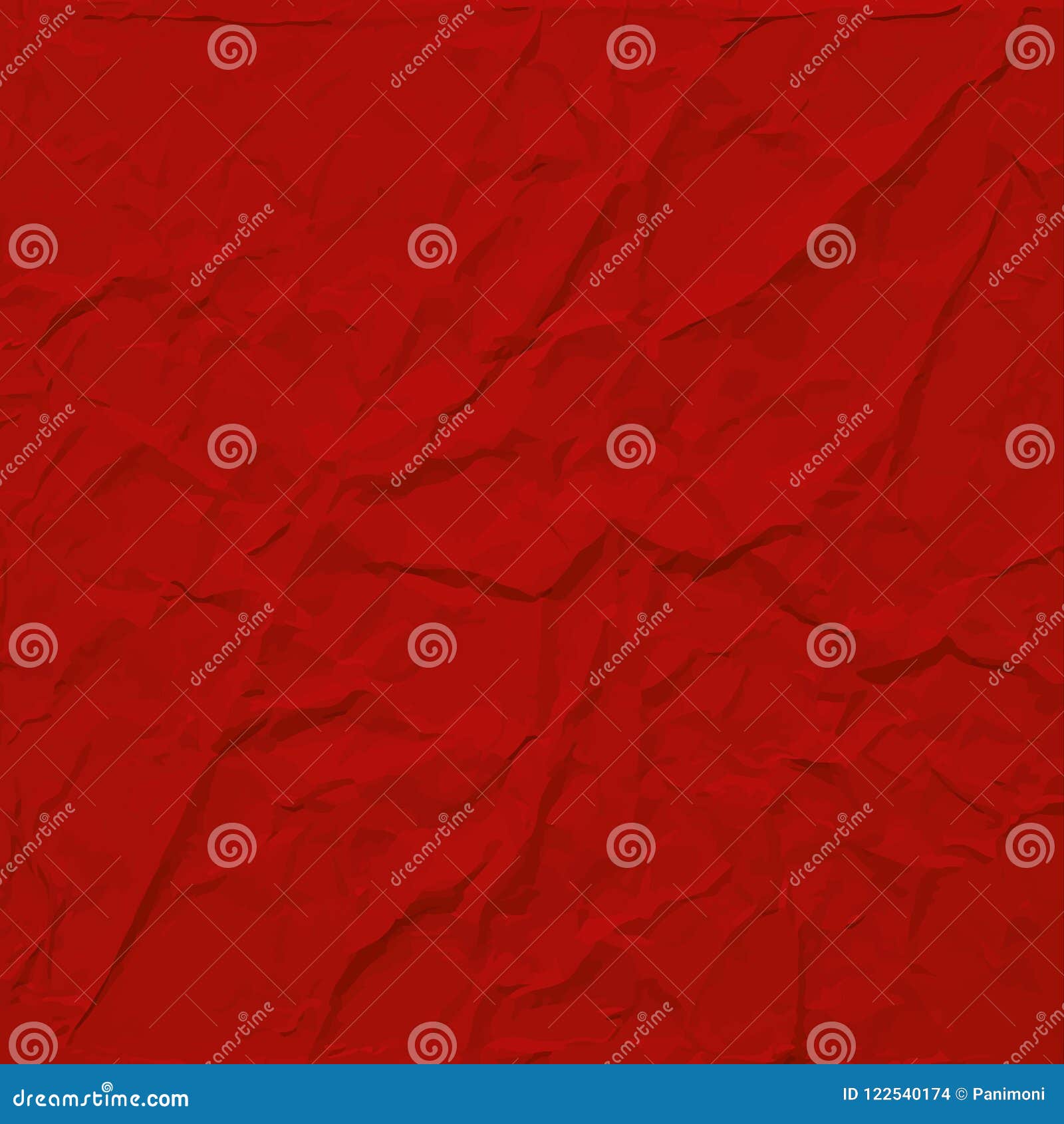 Red Wrinkled Paper Texture, Abstract Background Stock Vector ...