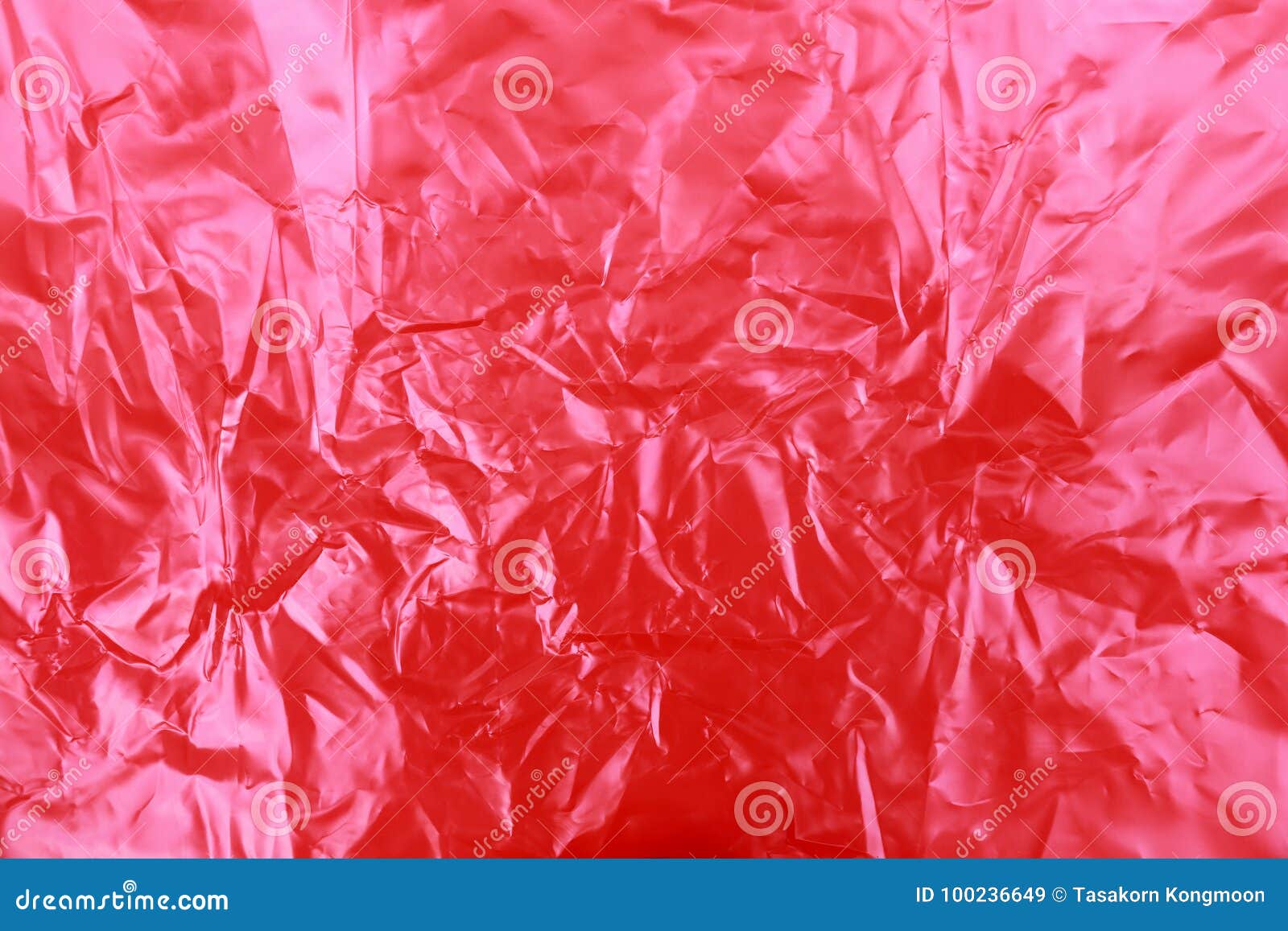 Red Wrinkled Plastic Texture Background Stock Image - Image of ...