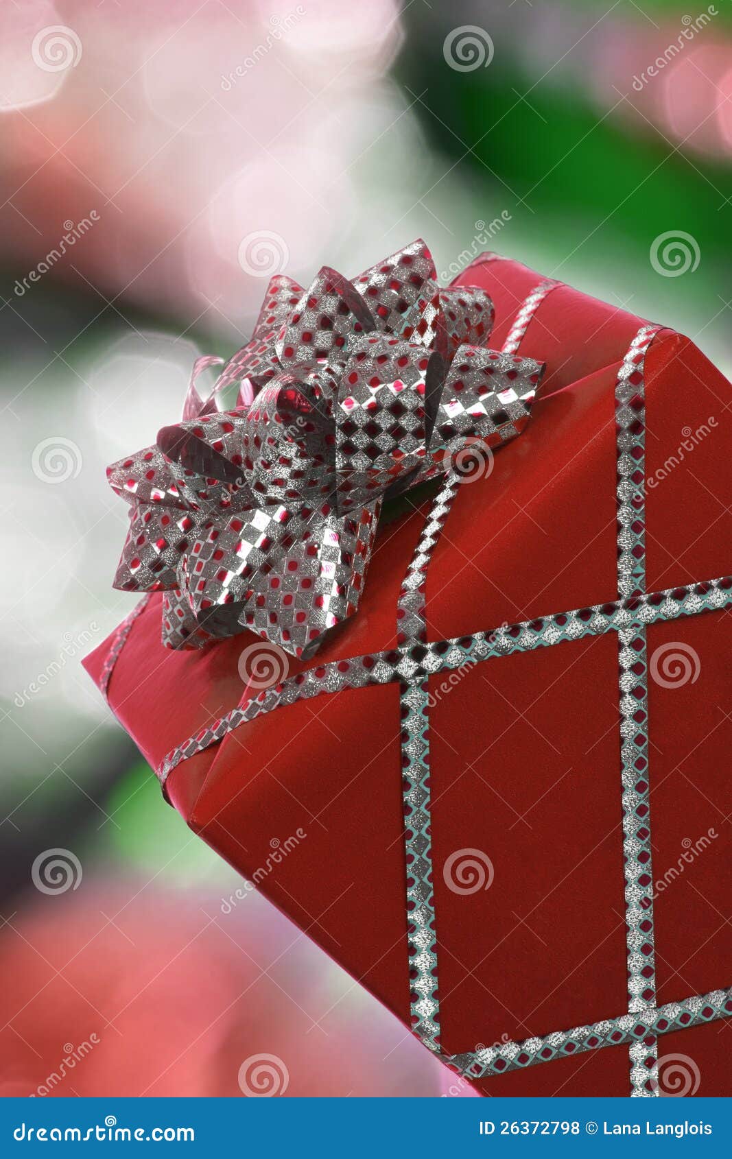 Red xmas gift stock photo. Image of christmas, gift, wrapped - 26372798