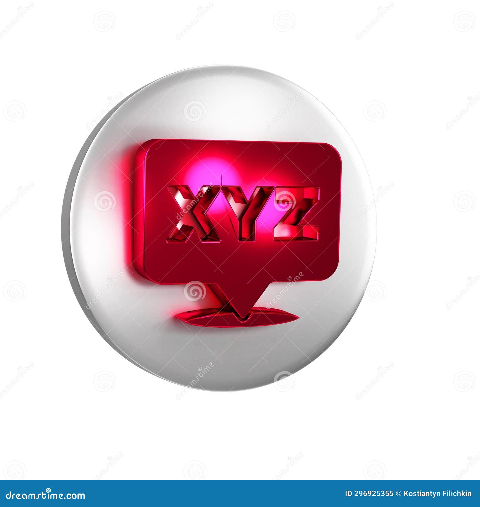 Xyz Axis For Graph Icon Vector Illustration | CartoonDealer.com #185337804
