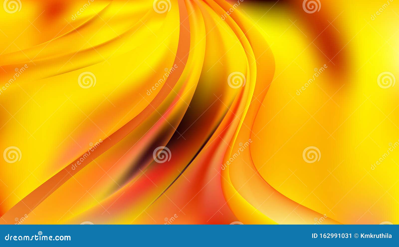 Red and Yellow Abstract Curve Background Vector Image Stock Vector ...