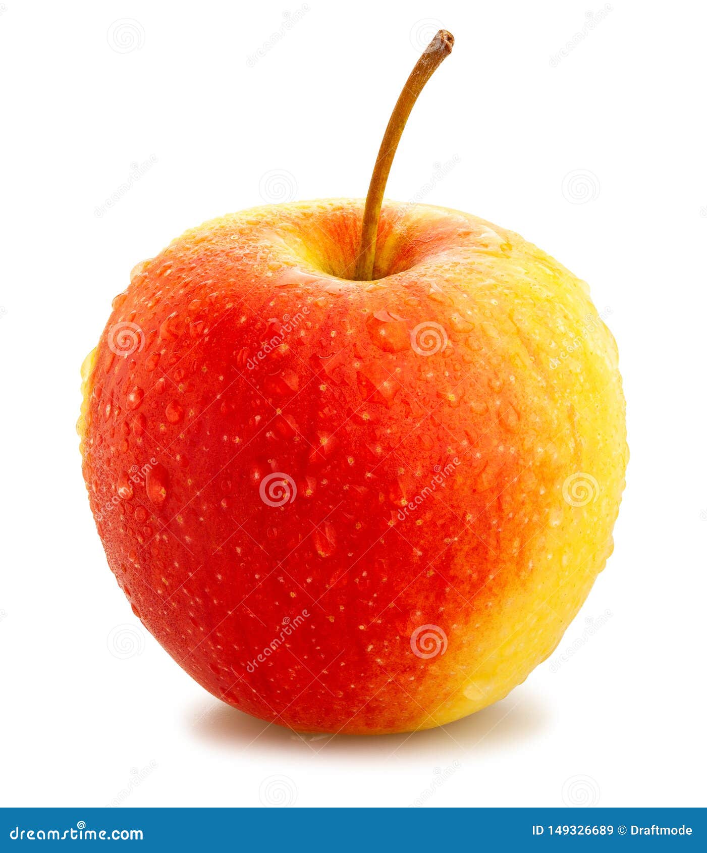 Red yellow apple stock image. Image of healthy, sweet - 149326689