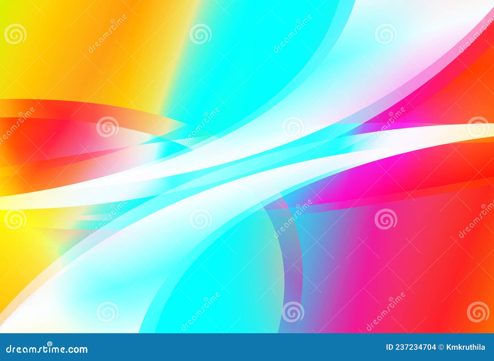 Red Yellow and Blue Gradient Wave Background Beautiful Elegant ...