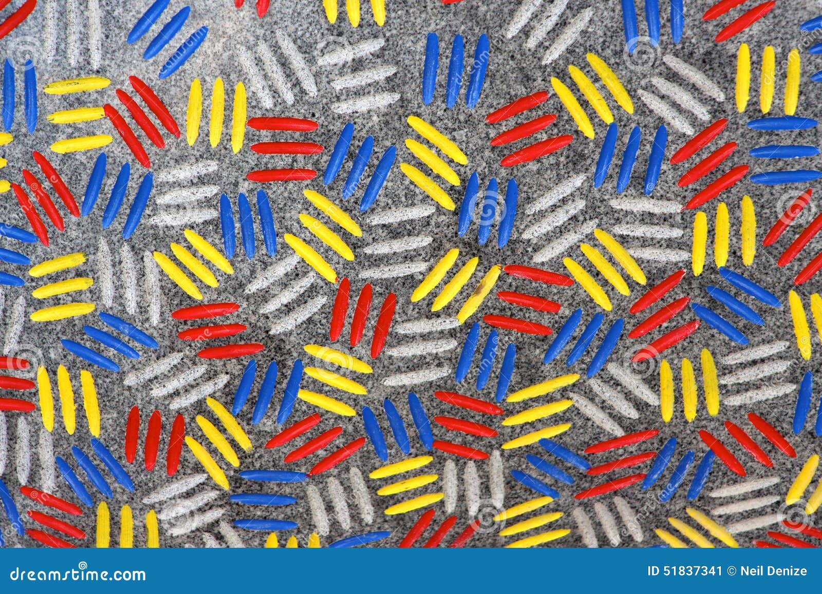 Red Yellow Blue and White Dashes Pattern Stock Image - Image of design ...