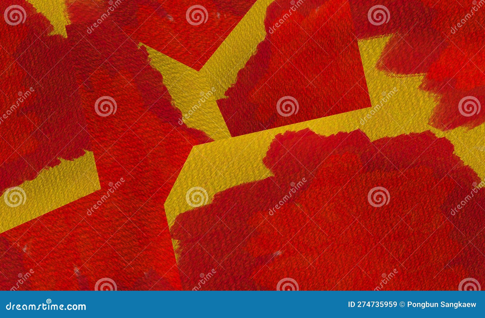 Red and Yellow Color Design Background Stock Illustration ...
