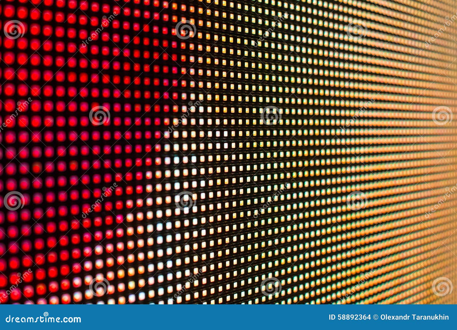 Red and Yellow Colored Smd LED Screen Stock Photo - Image of textured ...