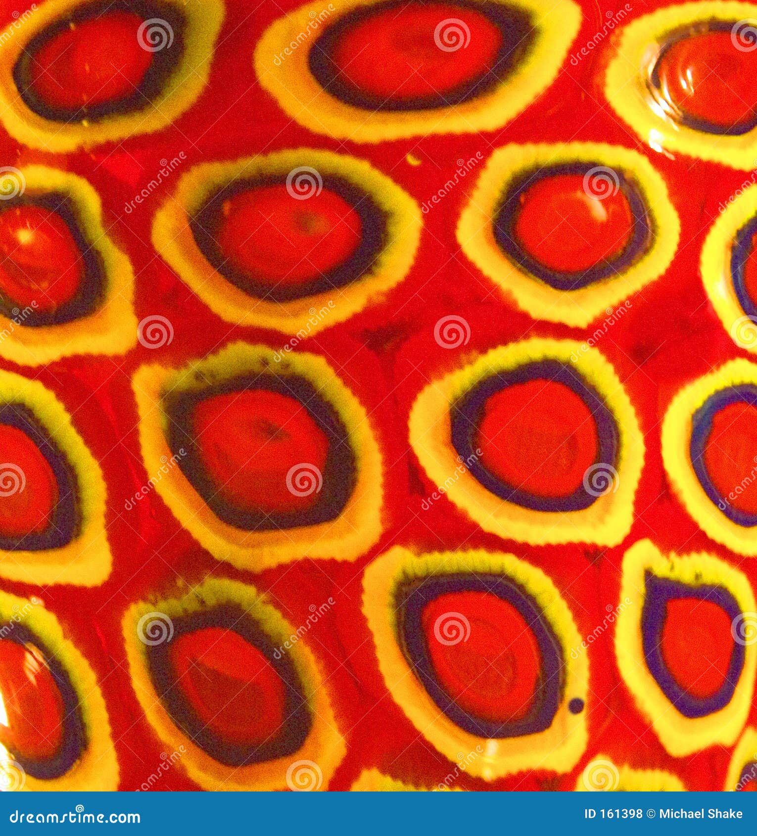 Red and Yellow Dots stock photo. Image of colorful, colour - 161398