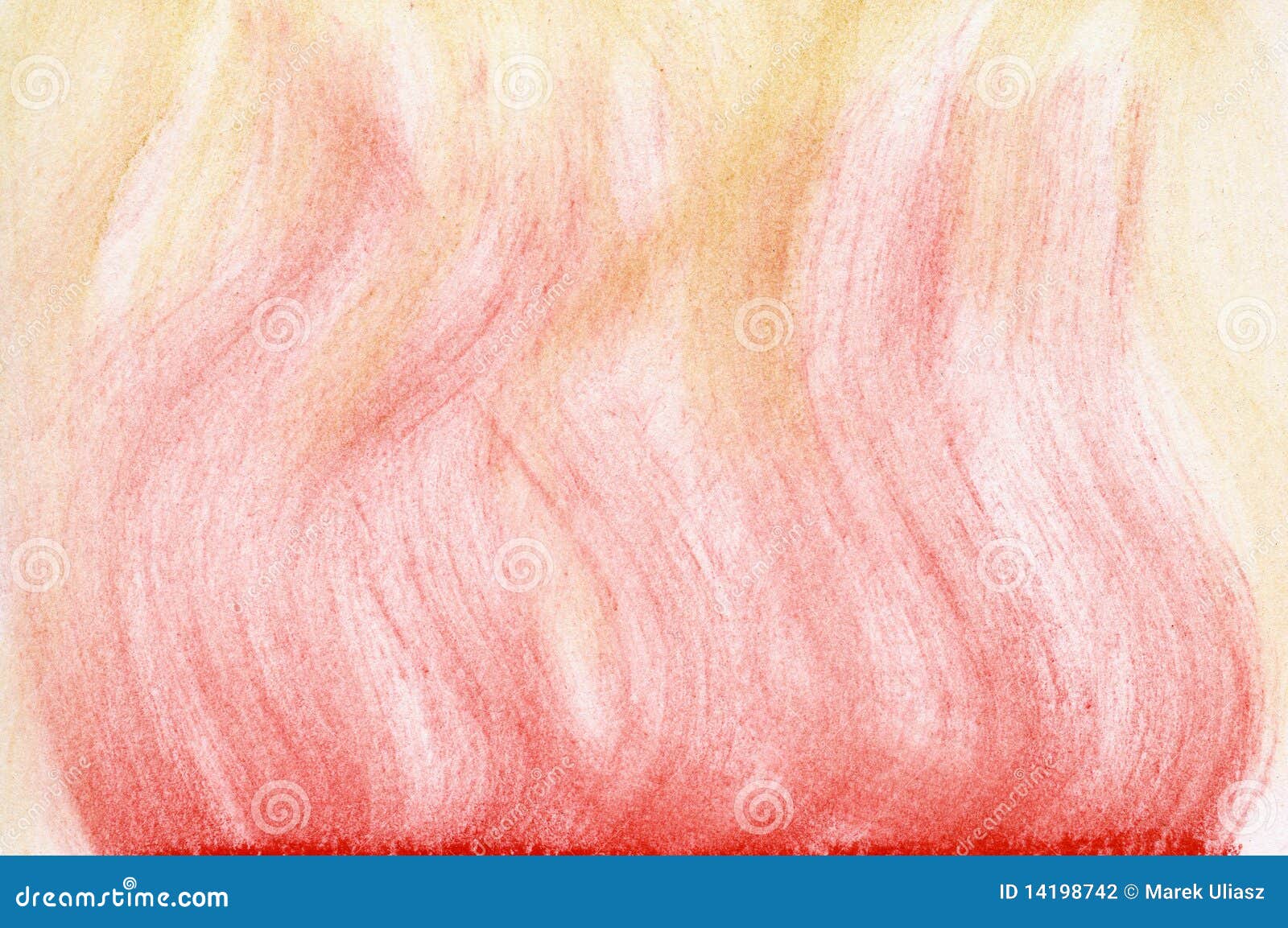 Red and Yellow Flame Pastel Abstract Stock Photo - Image of pigment ...