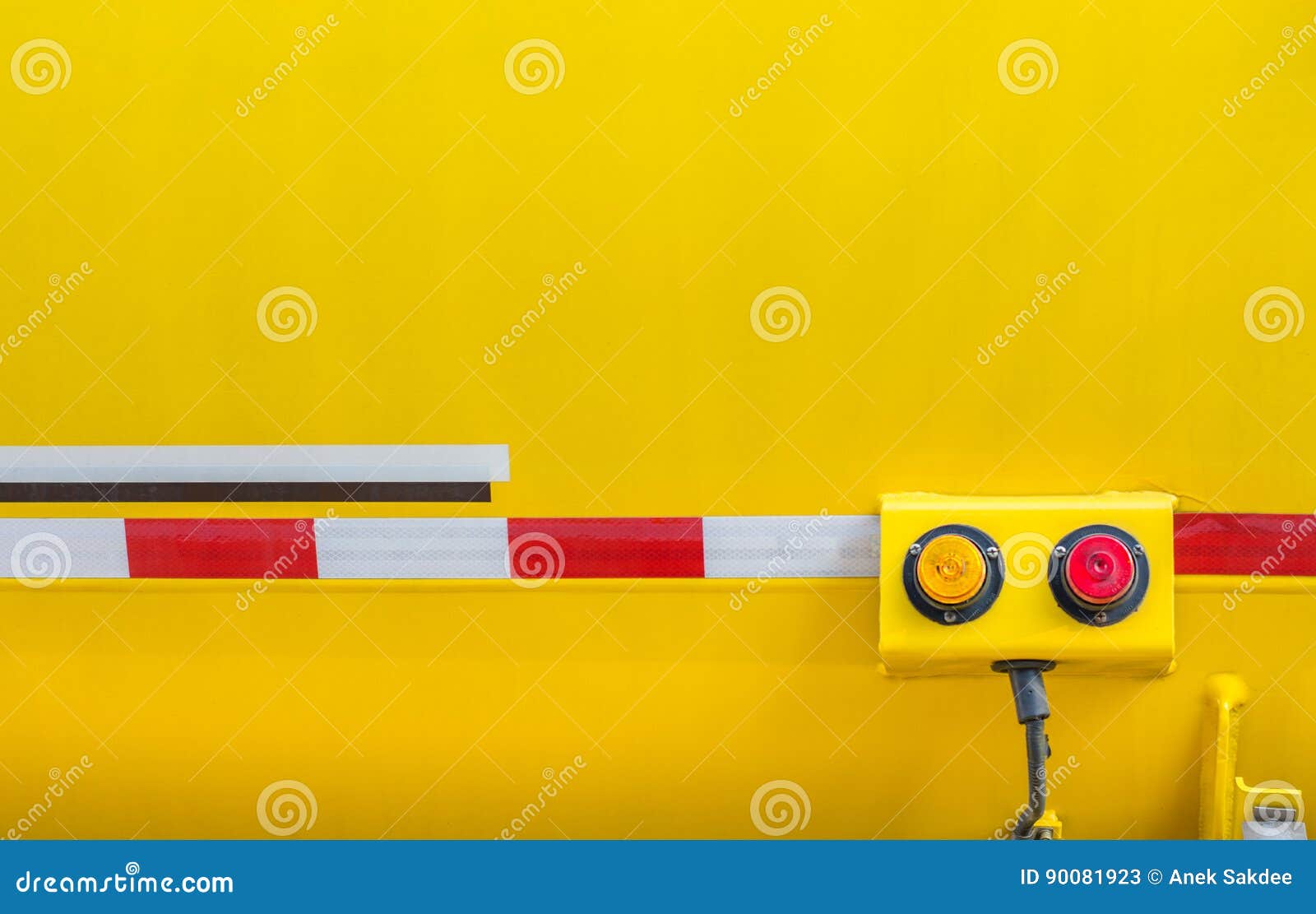 Red and Yellow Force Button Stock Image - Image of modern, idealize ...