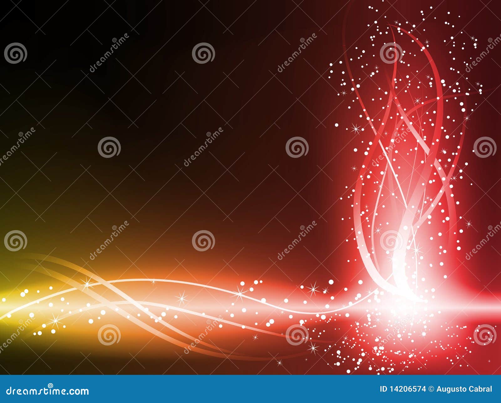 Red an Yellow Glowing Background Stock Vector - Illustration of elegant ...