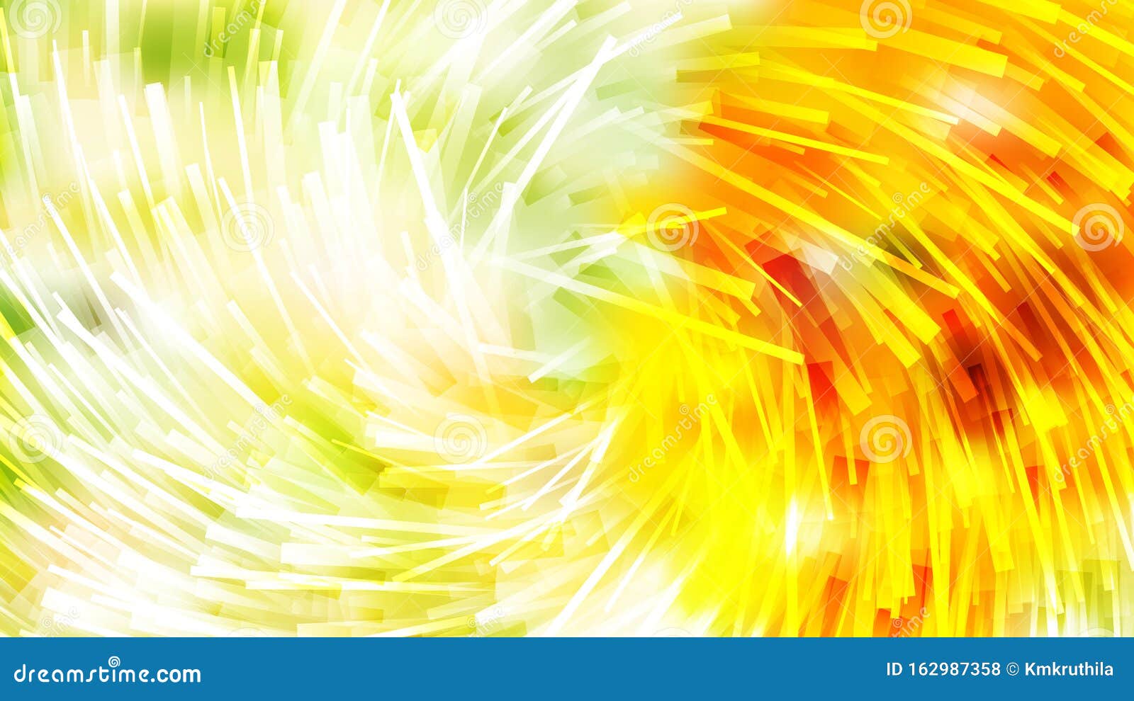 Red Yellow and Green Asymmetric Random Twirl Striped Lines Background ...
