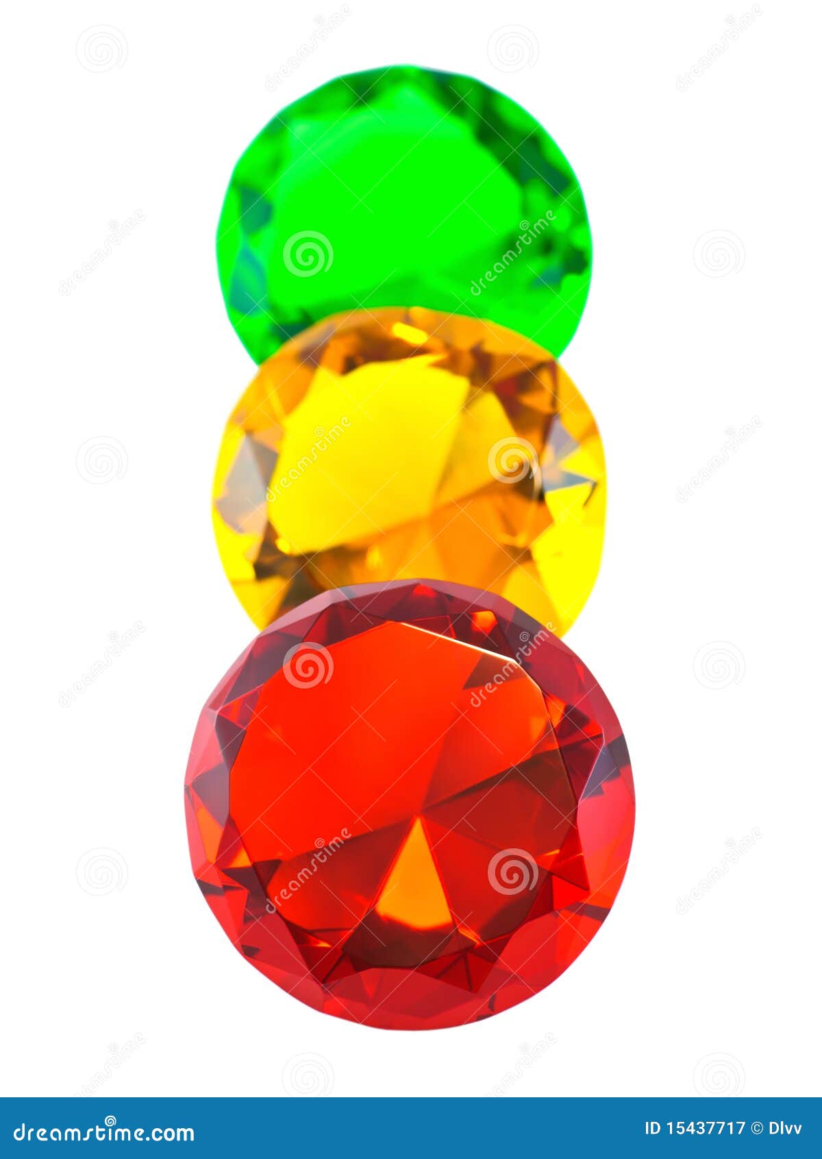 Red, Yellow And Green Gemstones Royalty-Free Stock Photography ...