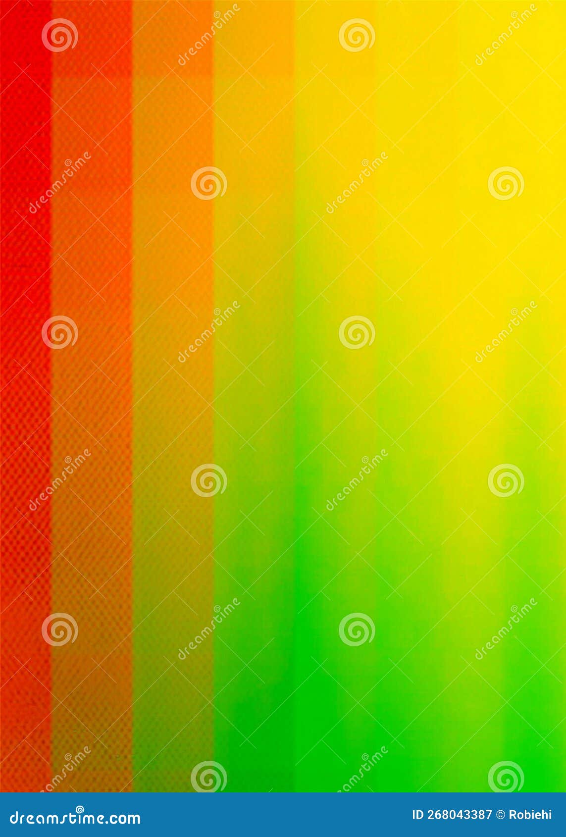 Red Yellow Green Pattern Vertical Banner Background Stock Illustration ...