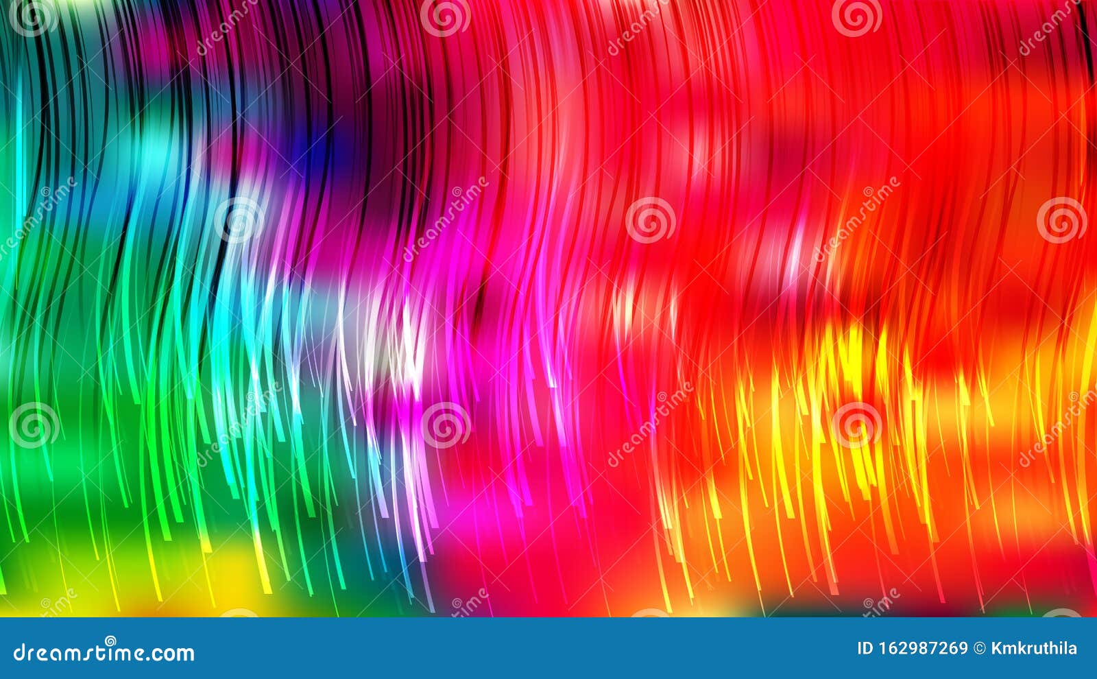 Red Yellow and Green Vertical Wavy Lines Background Design Stock Vector ...