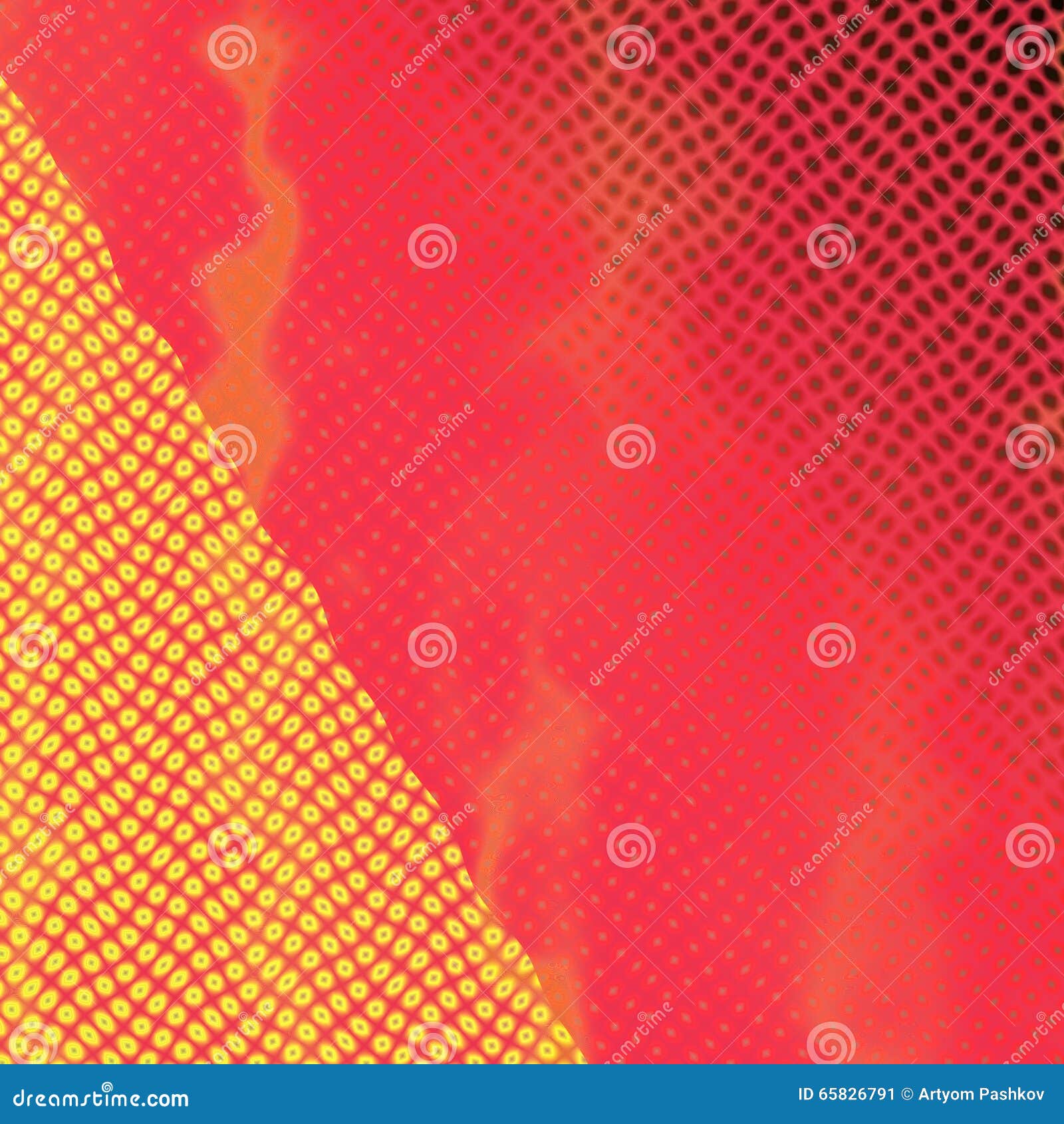 Red and yellow grid stock illustration. Illustration of pixel - 65826791