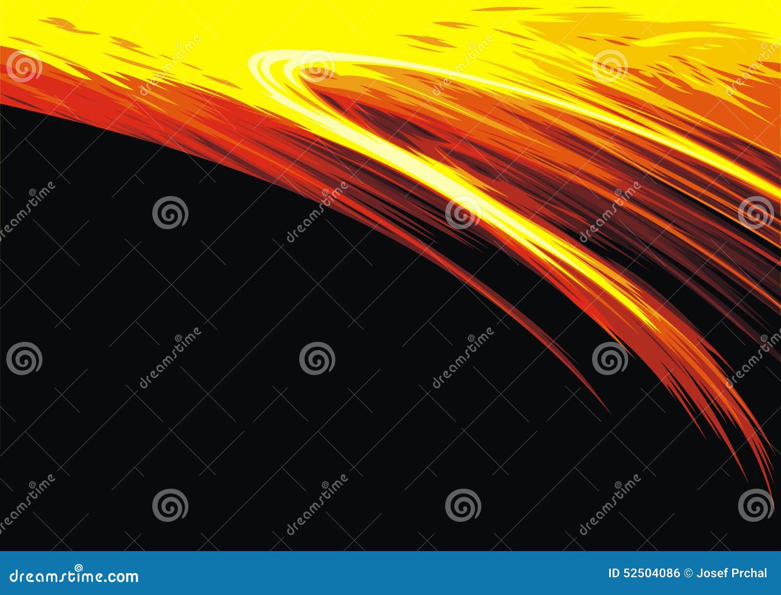 Red and Yellow Hot Background Stock Vector - Illustration of dynamic ...