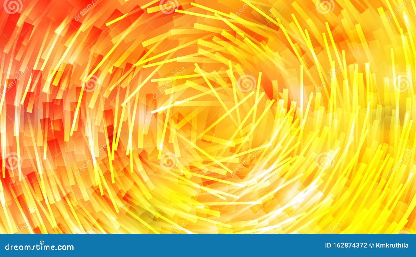 Red and Yellow Irregular Circular Lines Background Stock Vector ...