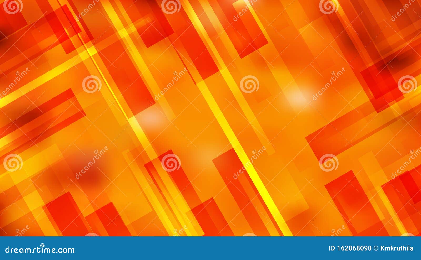 Red and Yellow Lines Stripes and Shapes Background Illustrator Stock ...